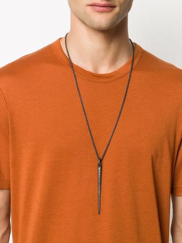 PARTS OF FOUR Medium Spike Pendant Necklace