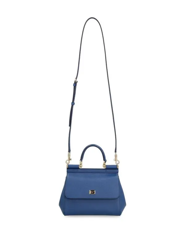 Dolce & Gabbana Medium Sicily Tote Bag - Blue
