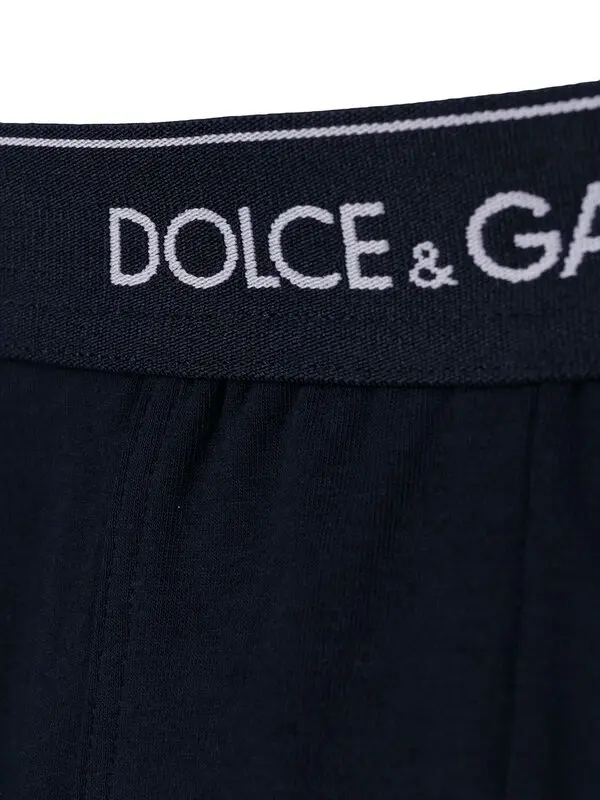 Dolce & Gabbana Logo-waistband Boxer Briefs