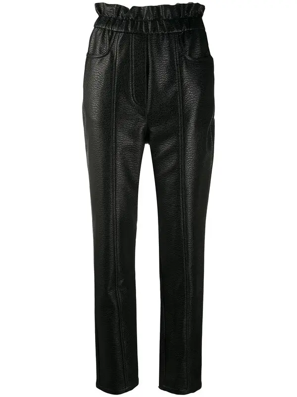 Philosophy Di Lorenzo Serafini Faux-leather Trousers