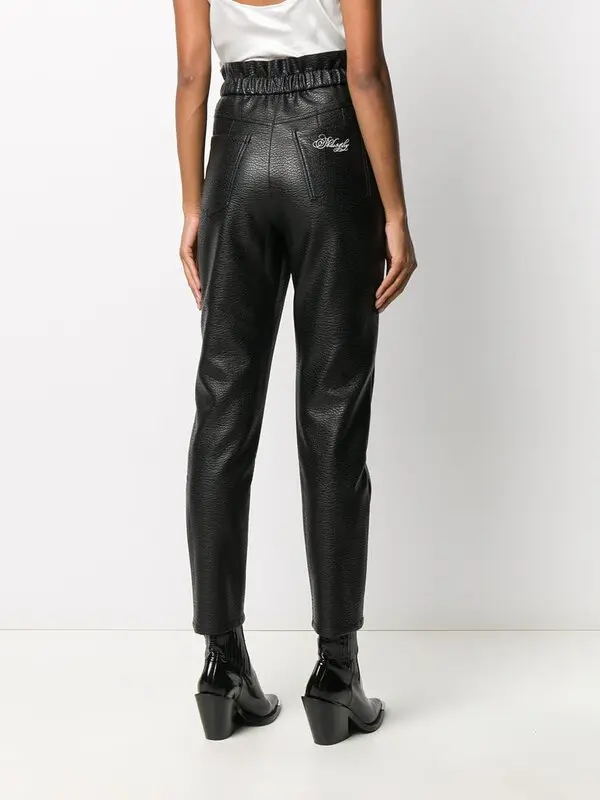Philosophy Di Lorenzo Serafini Faux-leather Trousers
