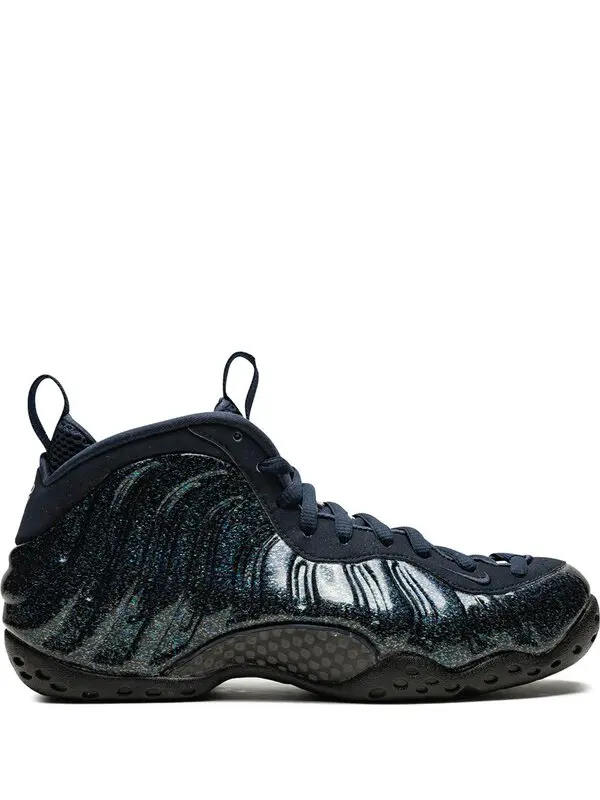 Nike Air Foamposite One Obsidian Glitter Sneakers - Black