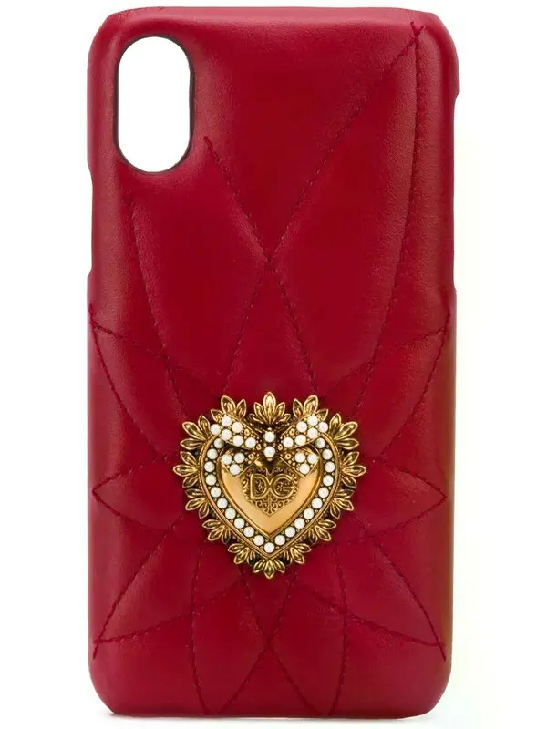 Dolce & Gabbana Heart Phone Case - Red