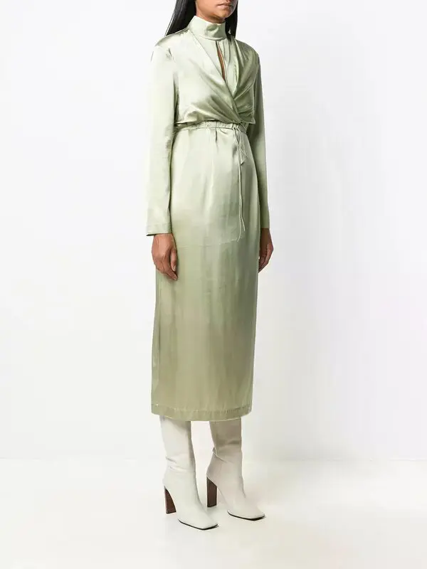 Matériel Wrap Midi Dress