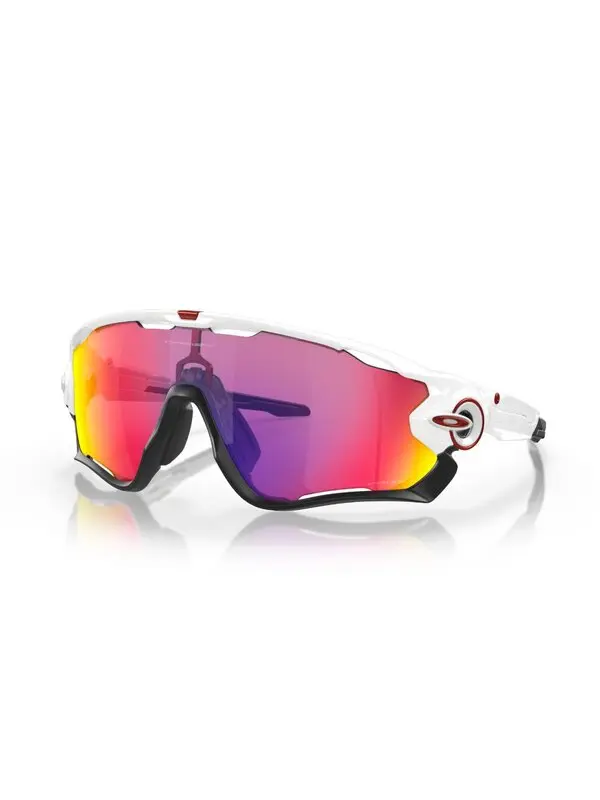 Oakley Jawbreaker Shield-frame Sunglasses - White