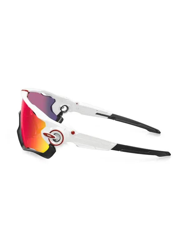 Oakley Jawbreaker Shield-frame Sunglasses - White