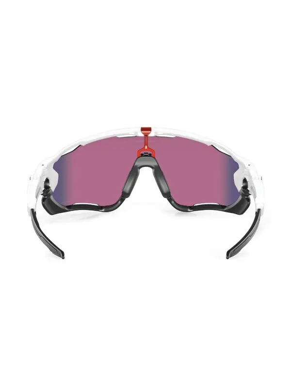 Oakley Jawbreaker Shield-frame Sunglasses - White