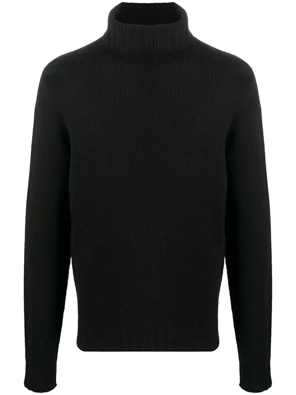 Palm Angels Logo Turtleneck Jumper