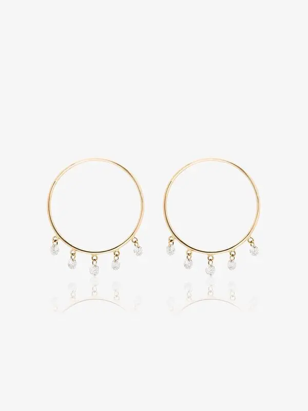 PERSEE 18kt Hoop Earrings - Gold