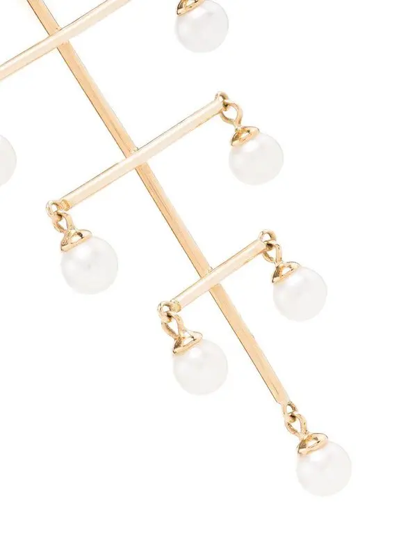 PERSEE 18kt Tree Pearl Earring