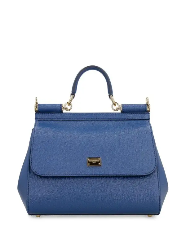 Dolce & Gabbana Large Sicily Tote Bag - Blue