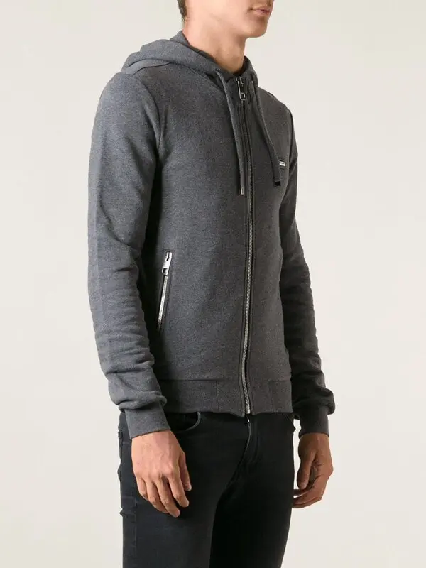 Dolce & Gabbana Cotton Hoodie - Grey