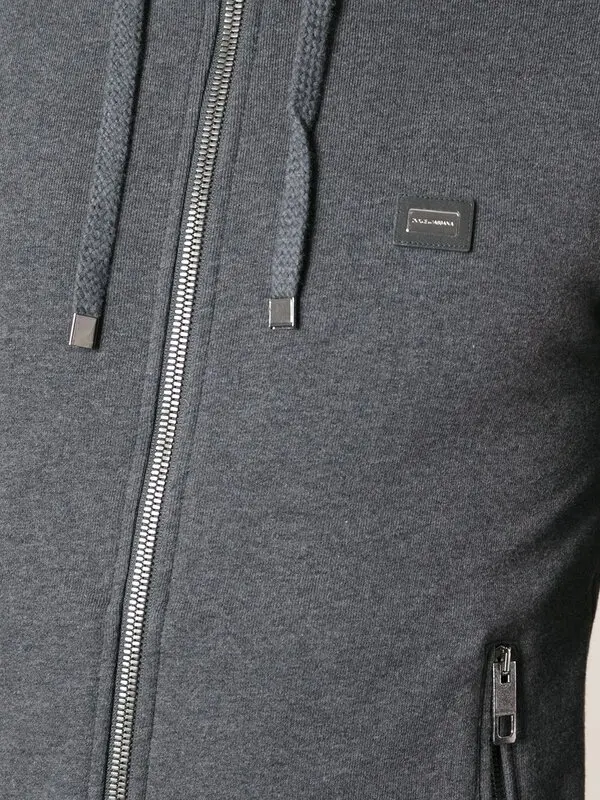 Dolce & Gabbana Cotton Hoodie - Grey