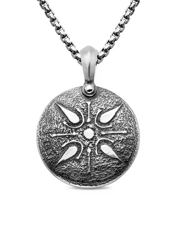David Yurman Sterling Petrus Lion Amulet - Silver