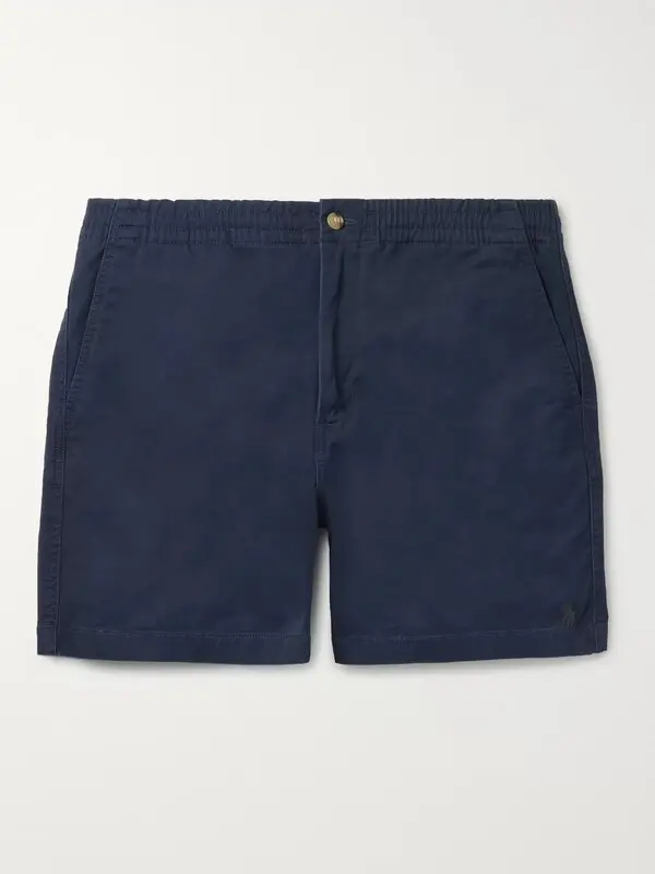 Polo Ralph Lauren Stretch Cotton-twill Shorts - Blue