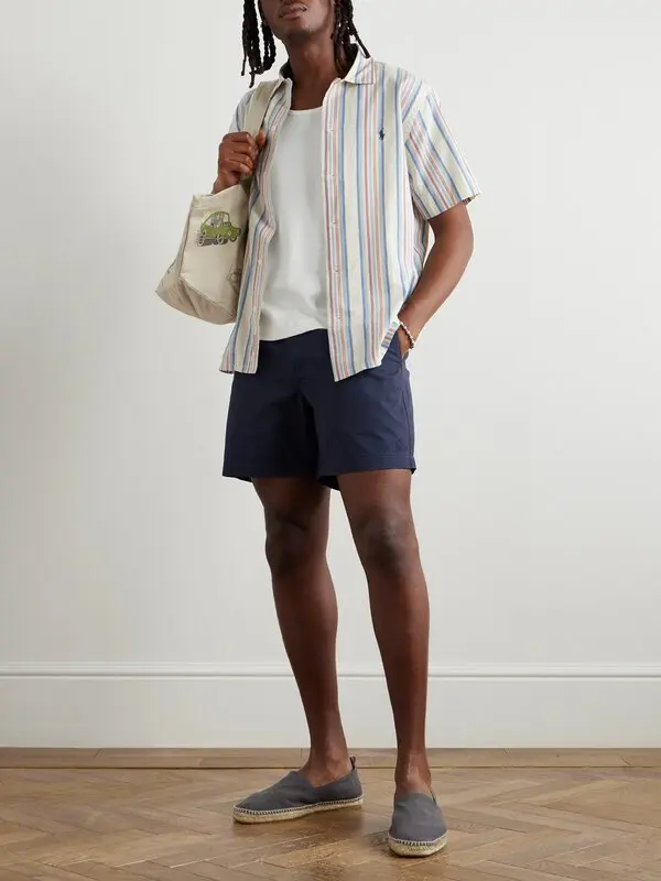Polo Ralph Lauren Stretch Cotton-twill Shorts - Blue