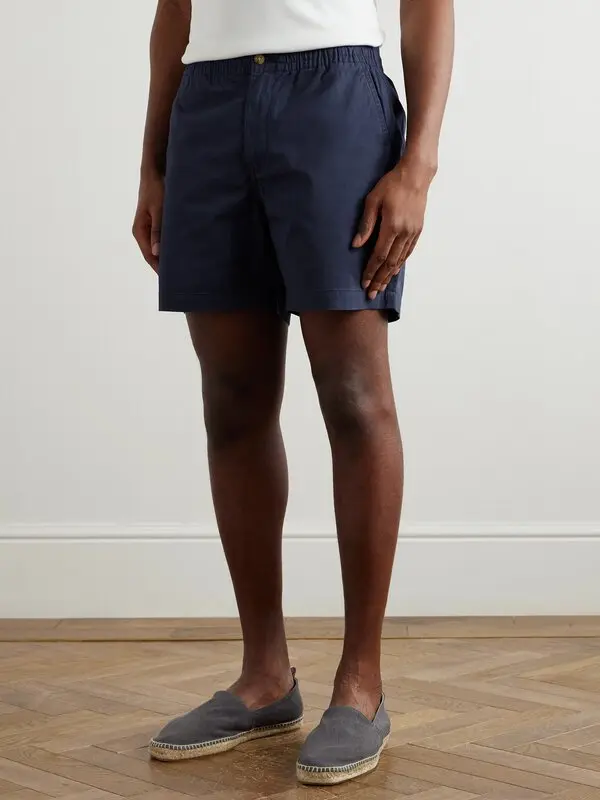 Polo Ralph Lauren Stretch Cotton-twill Shorts - Blue