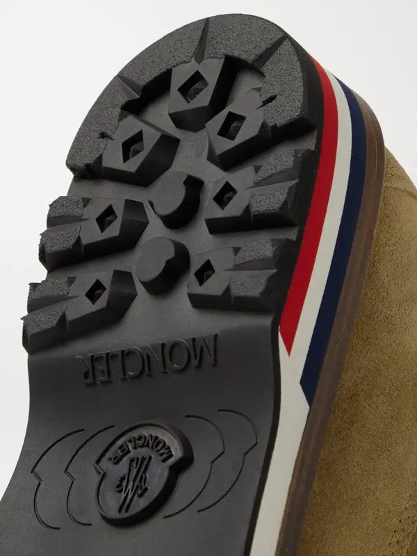 Moncler Vancouver Suede Hiking Boots - Green
