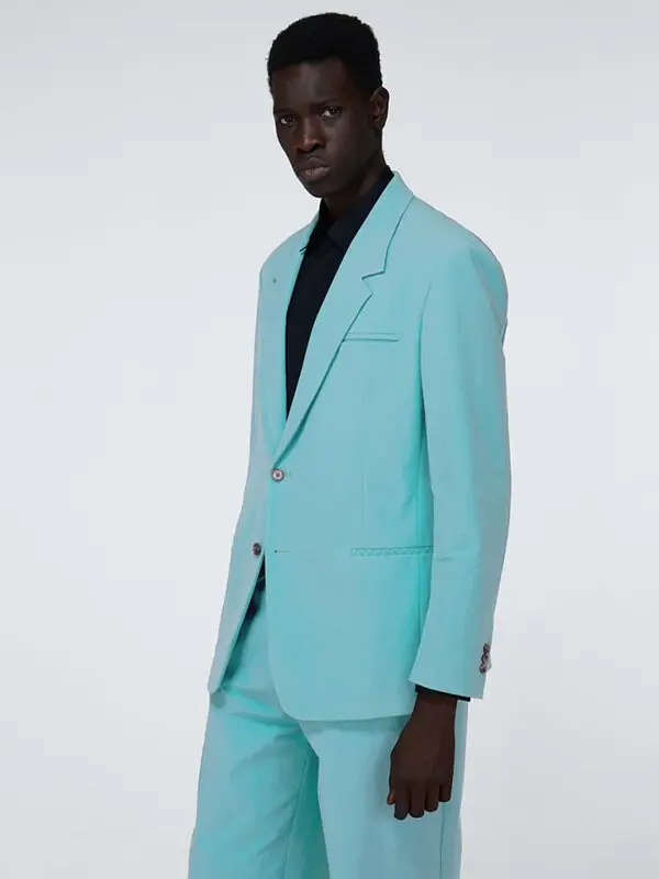 Bottega Veneta Tailored Technical Fabric Blazer