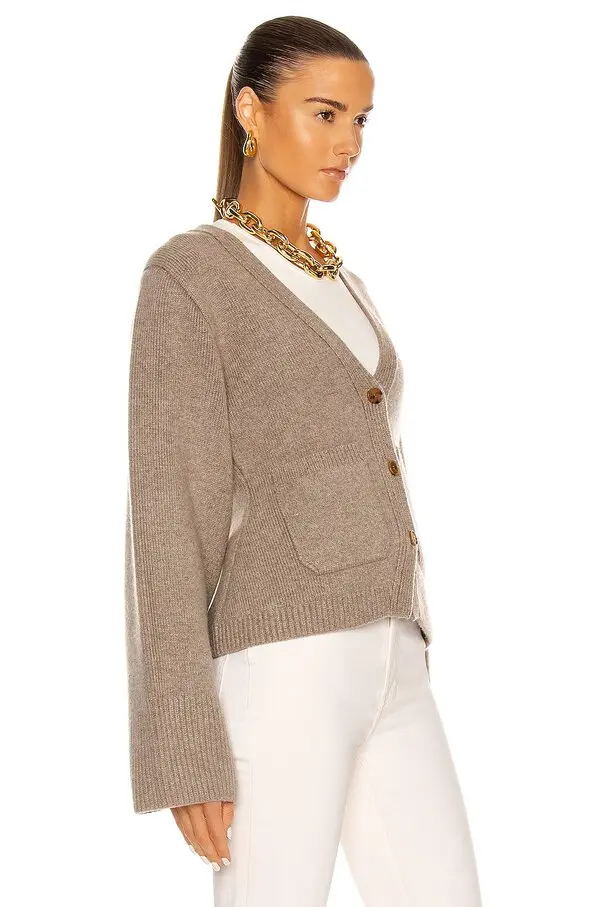 Khaite Scarlett Cardigan - Barley