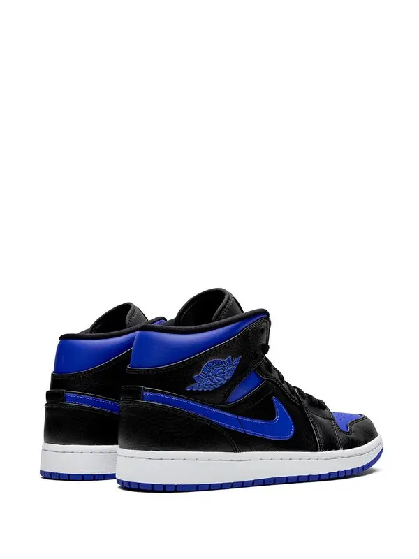 JORDAN 1 Mid Royal Sneakers - Black