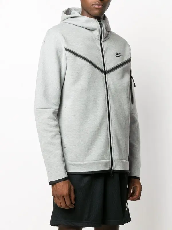 Nike Logo-print Zip-up Hoodie