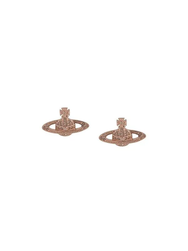 VIVIENNE WESTWOOD Mini Bas Relief Stud Earrings - Pink