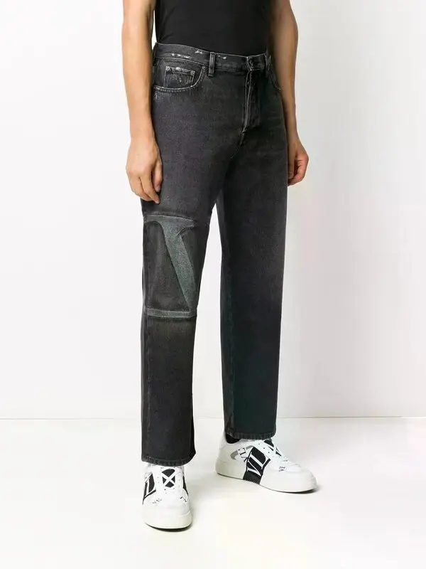 Valentino Garavani Vlogo Straight-leg Jeans