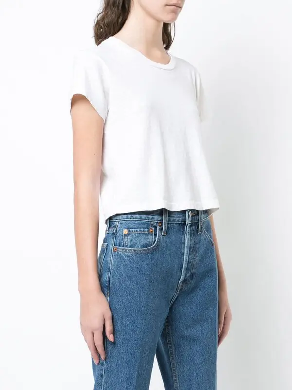 RE/DONE 1950s Boxy T-shirt - White