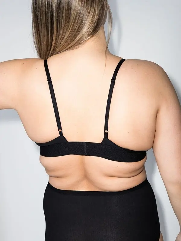 BASERANGE Ribbed Triangle Bra