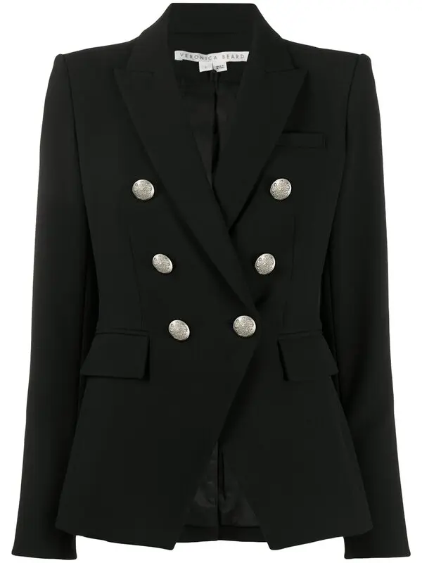 Veronica Beard Miller Dickey Blazer - Black