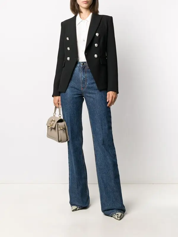 Veronica Beard Miller Dickey Blazer - Black