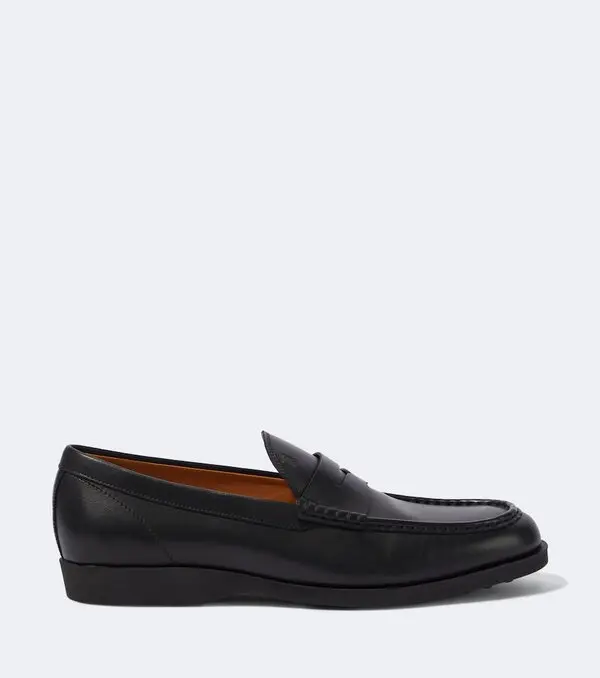 TOD'S Leather Penny Loafers