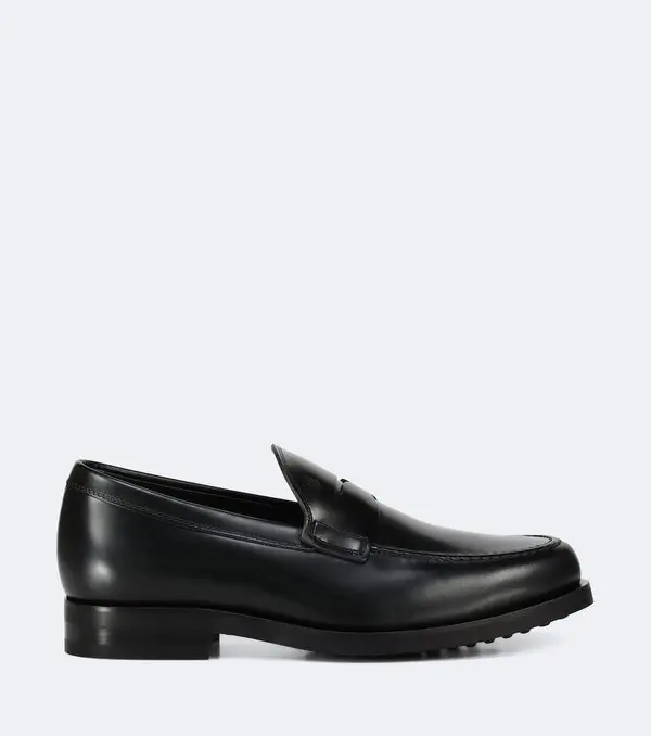 TOD'S Leather Penny Loafers