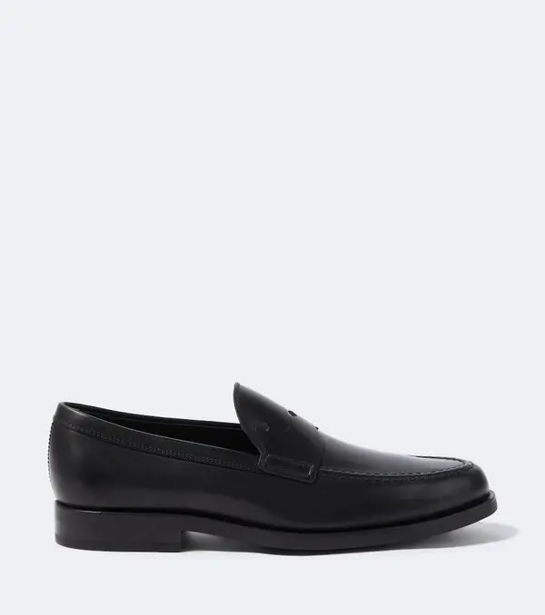 TOD'S Leather Penny Loafers