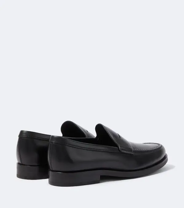 TOD'S Leather Penny Loafers