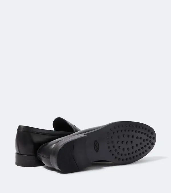 TOD'S Leather Penny Loafers