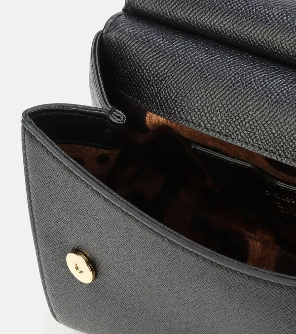Dolce & Gabbana Sicily Small Shoulder Bag - Black