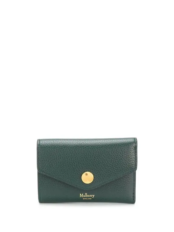 Mulberry Tri-fold Envelope Wallet - Green