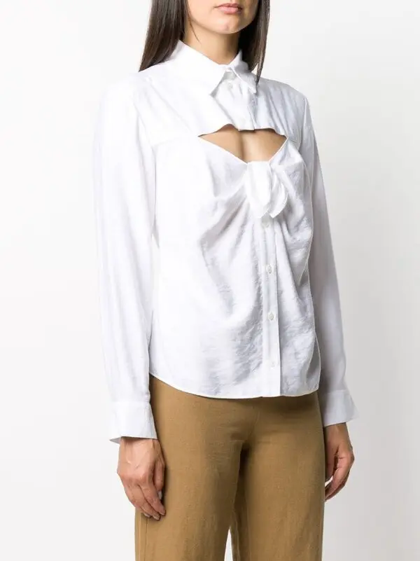 Jacquemus Front Tie Shirt