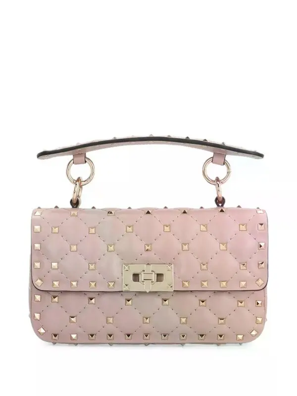 Valentino Garavani Small Nappa Rockstud Spike Bag - Pink