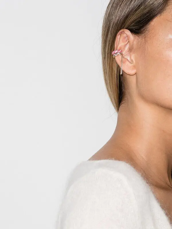 Yvonne Léon 9kt Yellow Diamond Ear Cuff
