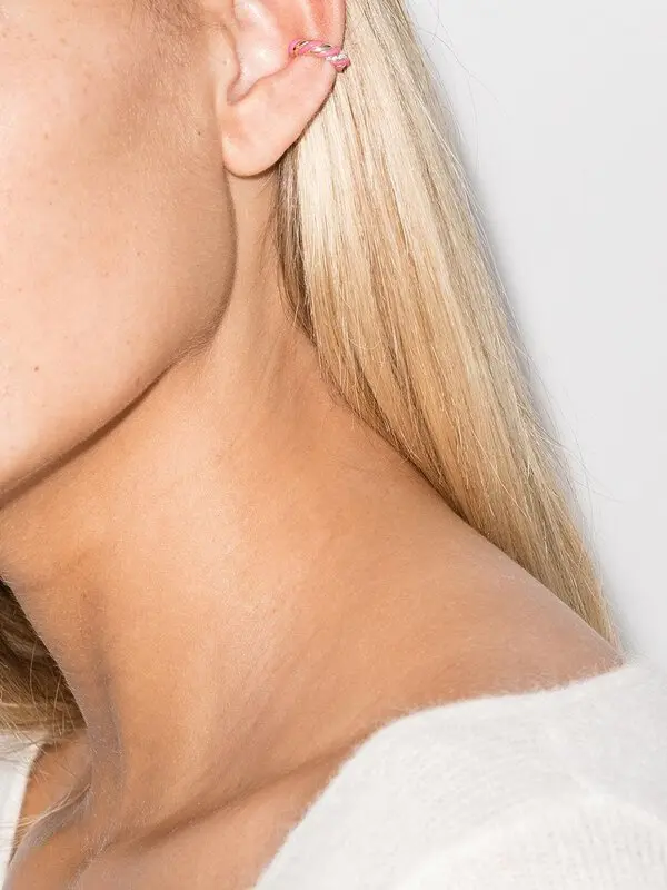 Yvonne Léon 9kt Yellow Diamond Ear Cuff