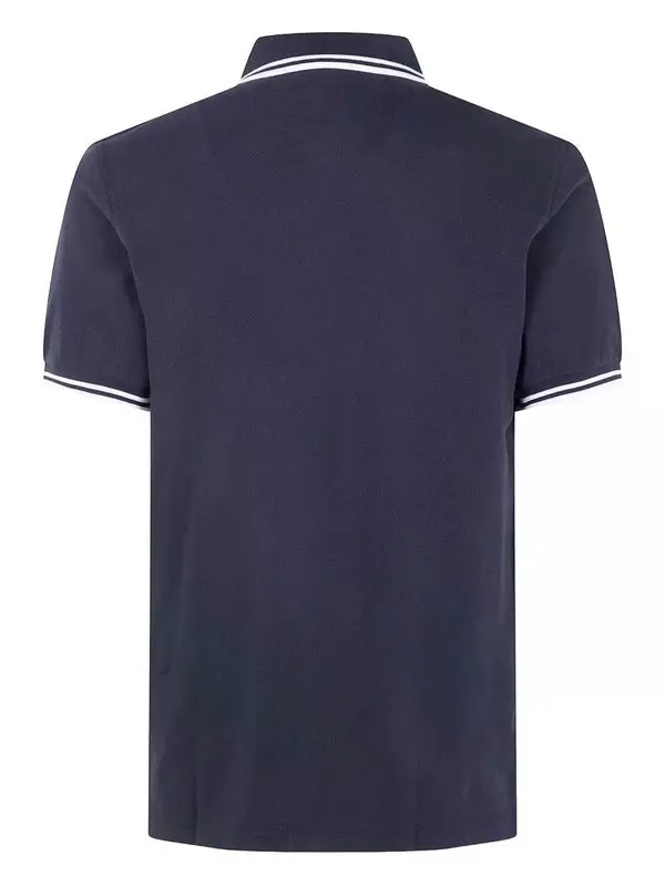 Fred Perry Stripe-trim Logo Polo Shirt