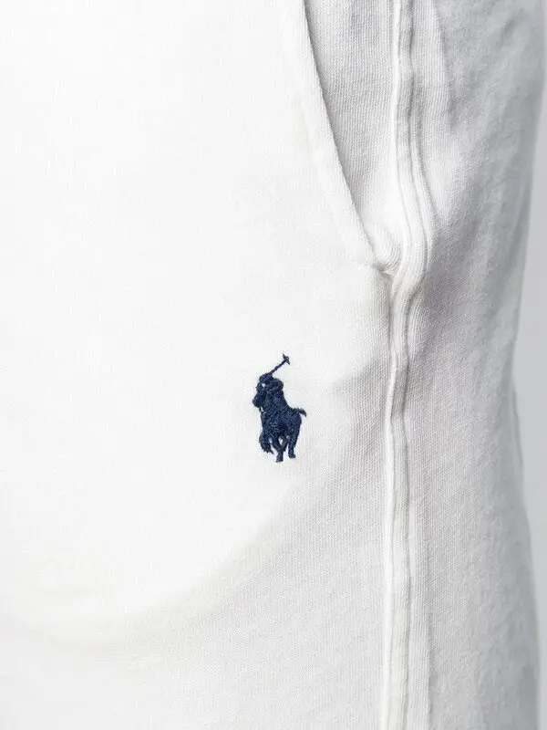 Polo Ralph Lauren Logo Track Shorts - White