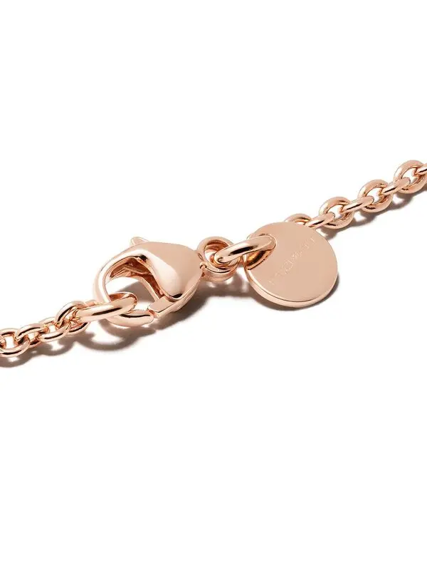 SHAUN LEANE Cherry Blossom Diamond And Pearl Flower Pendant Necklace - Gold