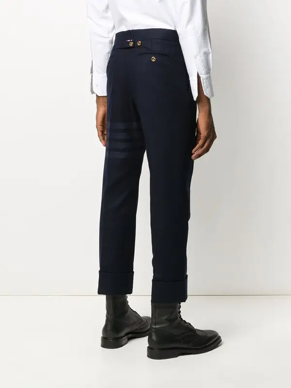 Thom Browne 4-bar Flannel Trousers