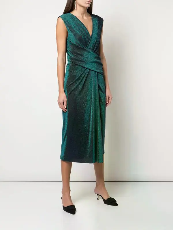 Sies Marjan Gretchen Lurex Cocktail Dress