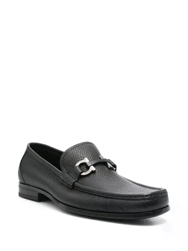 FERRAGAMO Grandioso Leather Loafers
