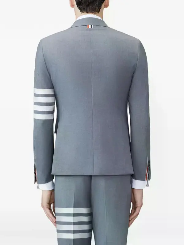 Thom Browne 4-bar Stripe Single-breasted Blazer - Blue